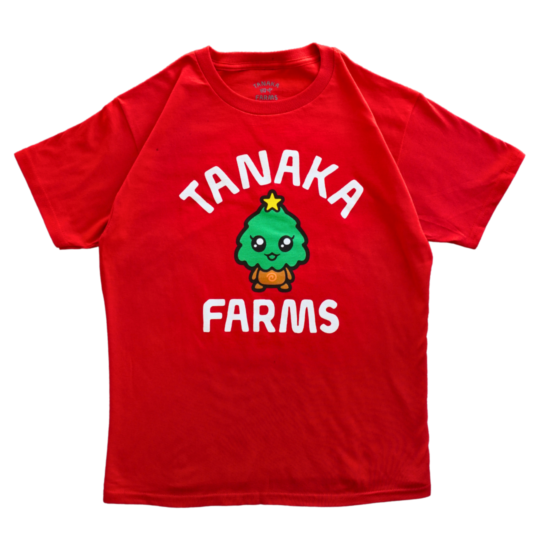 Mascot Kids Tee - Hikari Red – Tanaka Farms