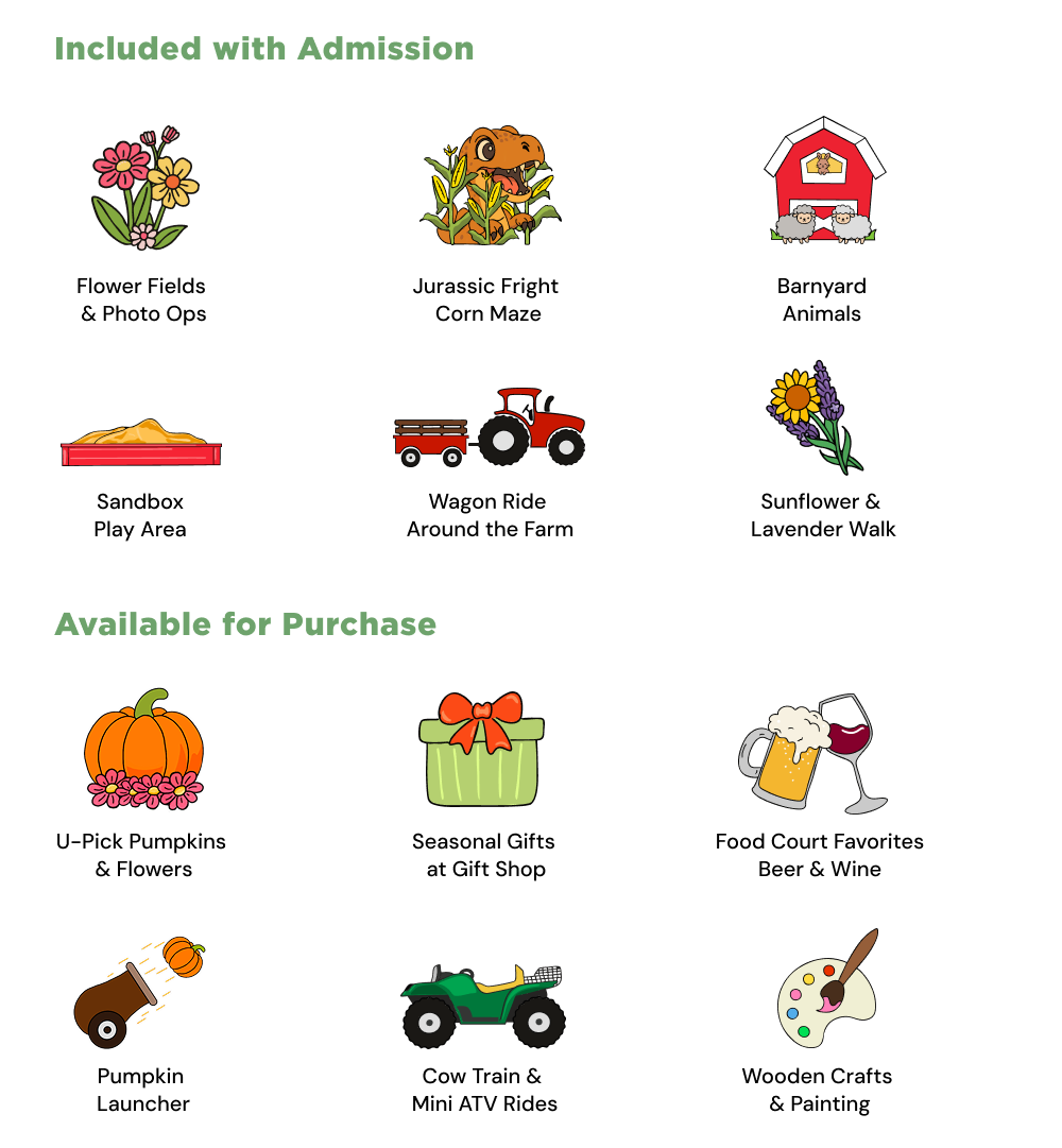 Hana Field Pumpkin Patch & Jurassic Fright | Costa Mesa, Orange County ...